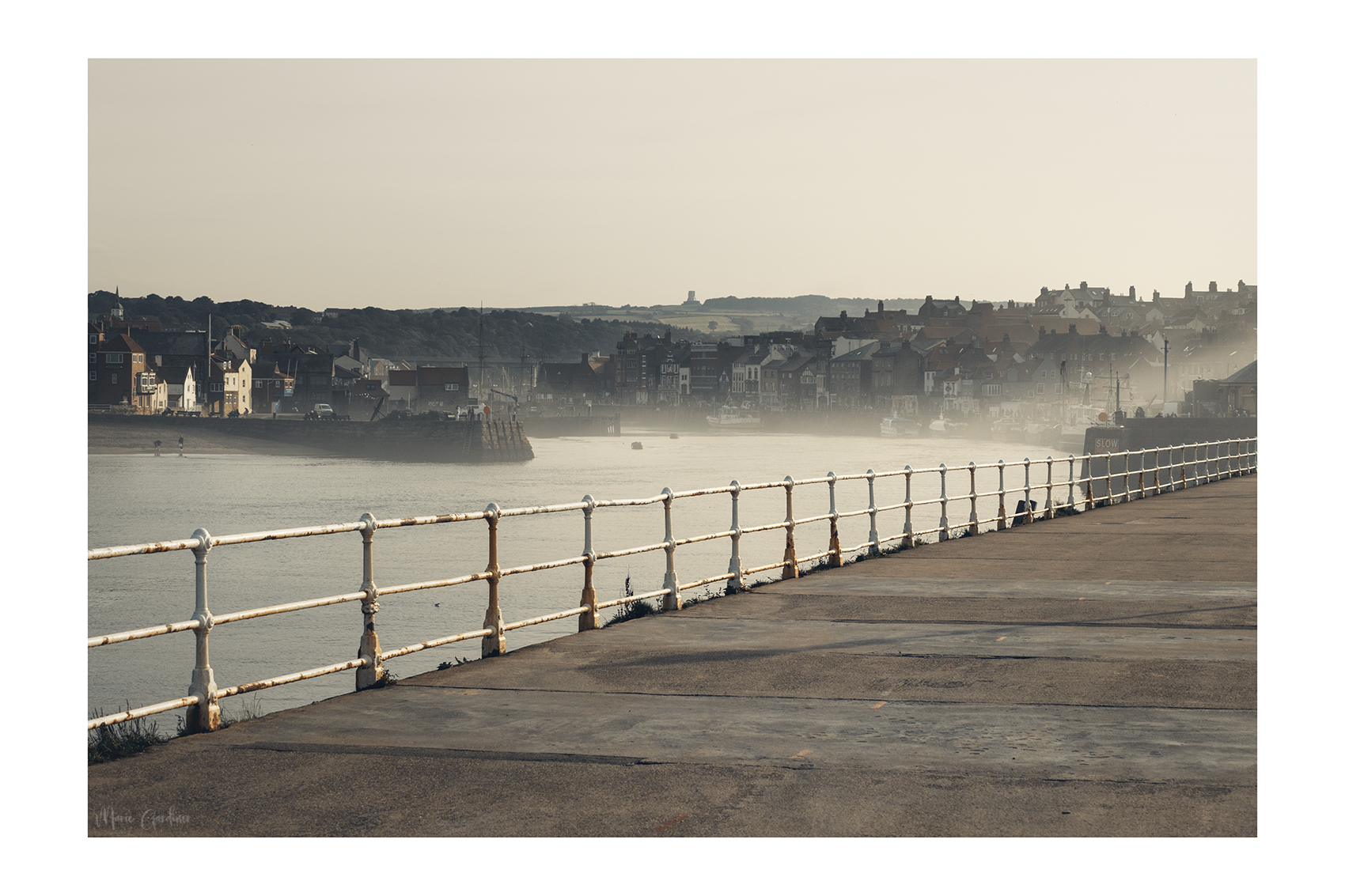 Whitby-Haze-Pier-2-with-border – Marie Gardiner