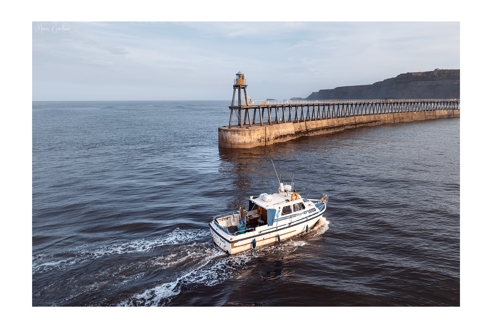 Whitby-boat-with-fish-with-border – Marie Gardiner